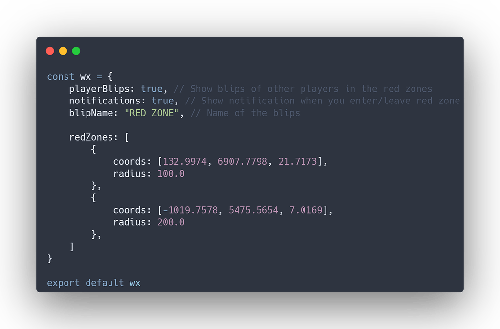 [FREE] [OX] WX RedZone - Simple Red Zone Script - Releases - Cfx.re ...